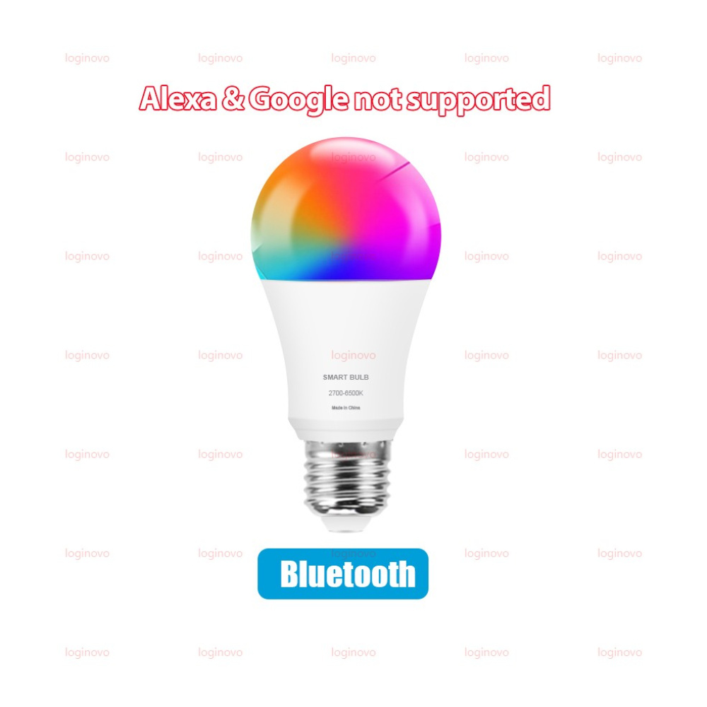 Tuya lâmpada inteligente led - shopflux
