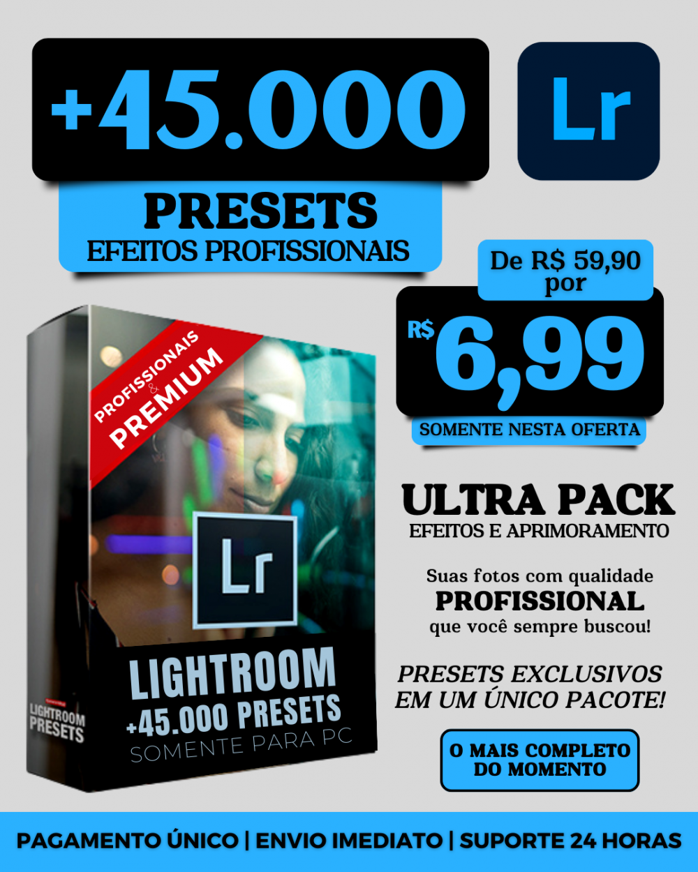ULTRA PACK +45.000 PRESETS PARA LIGHTROOM (SOMENTE PC) - ShopFly Brasil ...