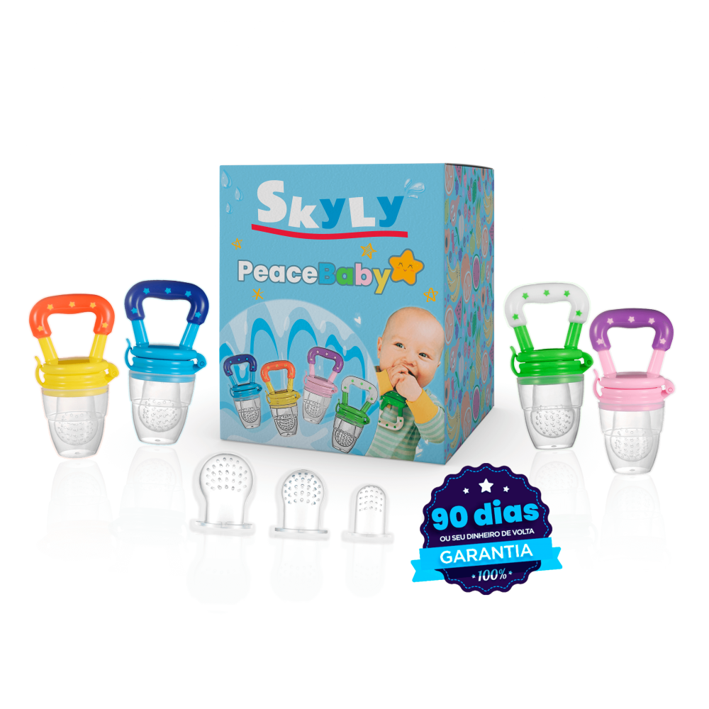 Chupeta PeaceBaby Saudável Frutas e Vegetais - SkyLy.com.br | Cada ...