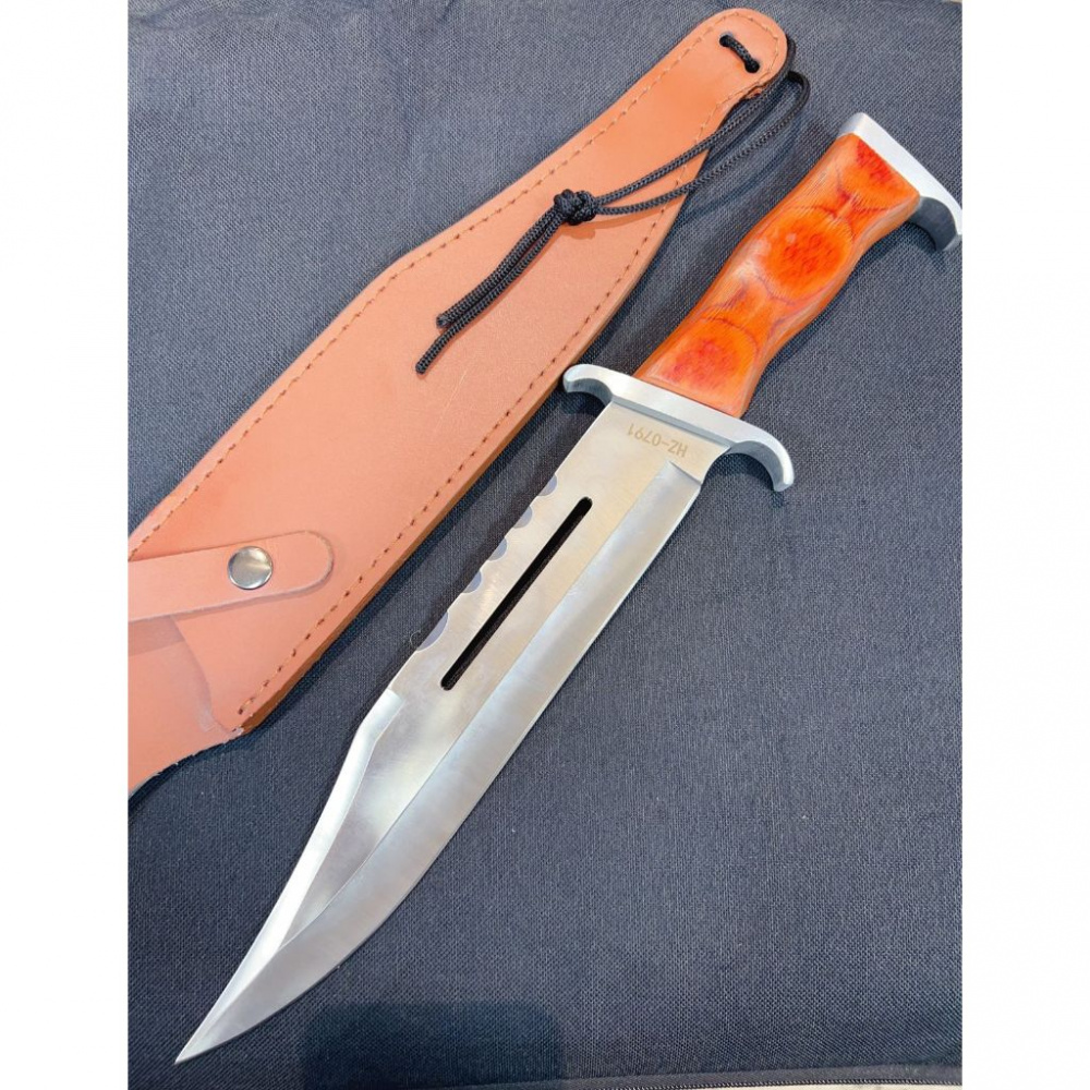 Faca 43cm estilo Rambo 3 + Bainha Couro - Smart Eletrônicos Cuiabá