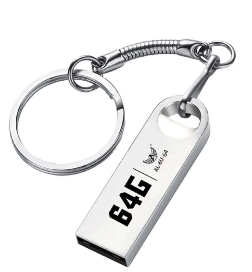 Pendrive metal 64gb - Smart Eletrônicos Cuiabá