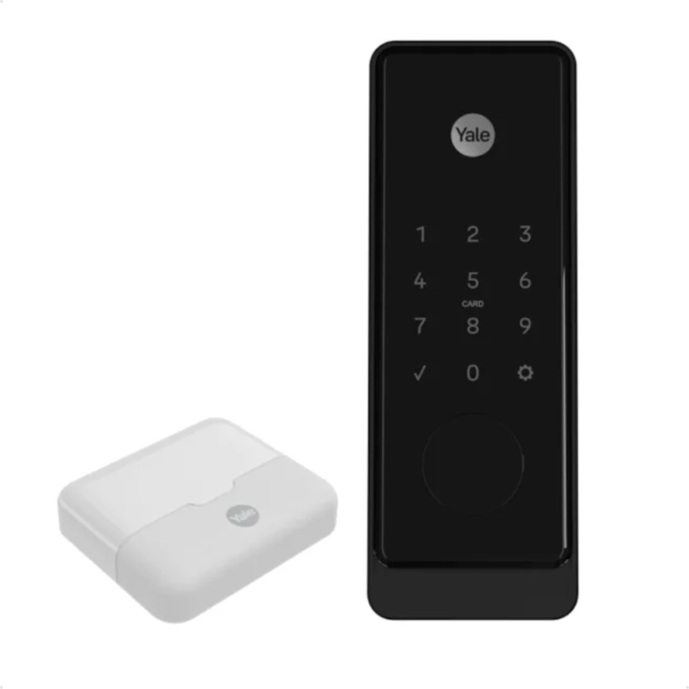 Kit Fechadura Yale Gemini Mini com Hub Yale Connect - Smart Magenta