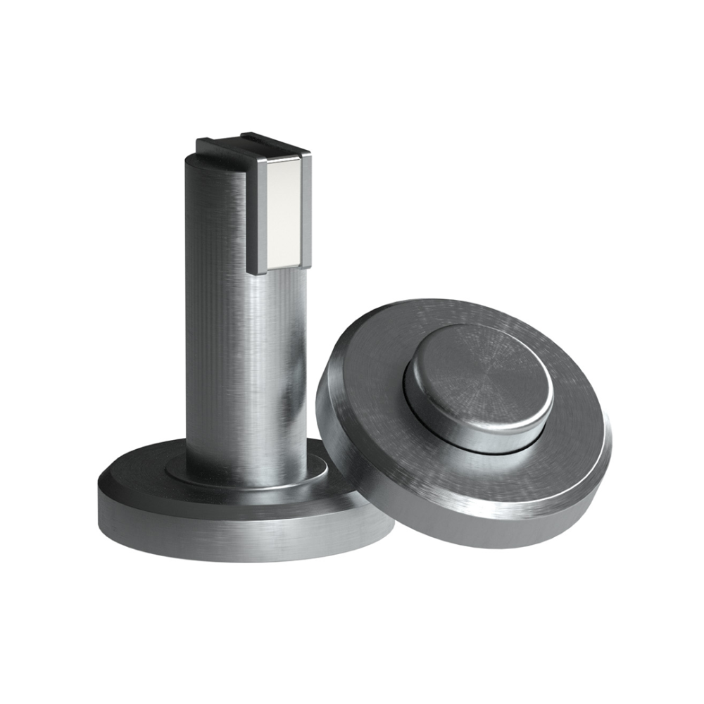 Trava Porta Dual Inox Comfort Door - Smart Magenta