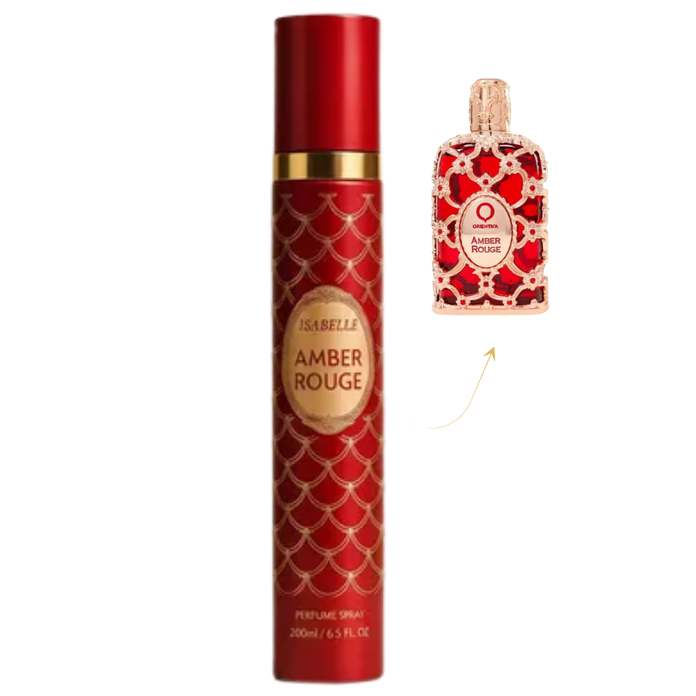 Body Splash Isabelle Amber Rouge 300ml - Inspirado no Amber Rouge ...