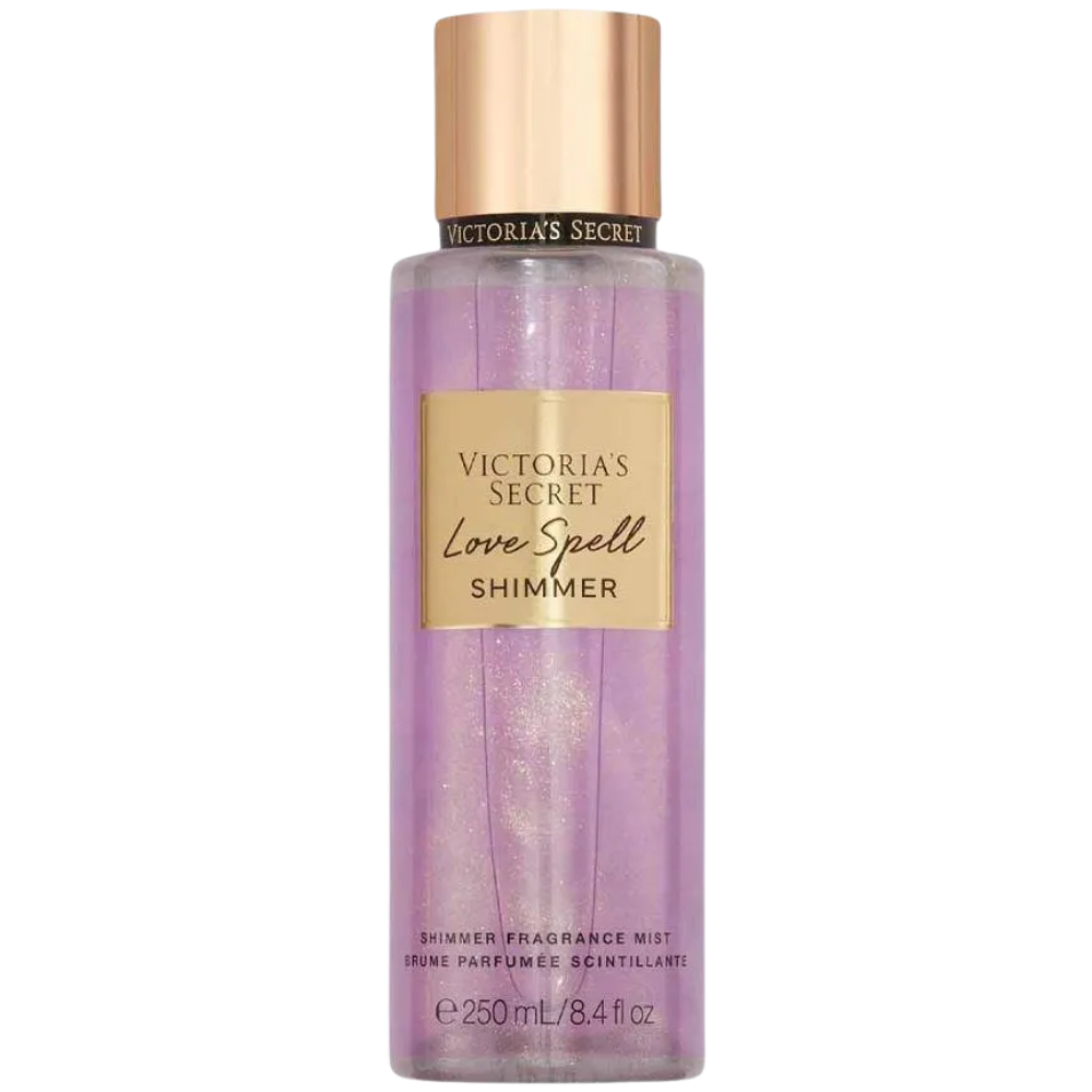 Body Splash Love Spell Shimmer Victorias's Secret - Perfume e Brilho ...