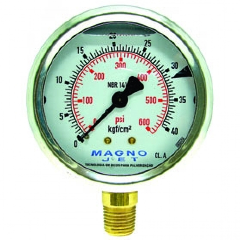 MANÔMETRO - VÁRIAS PRESSÕES - MAGNOJET - Spraytech