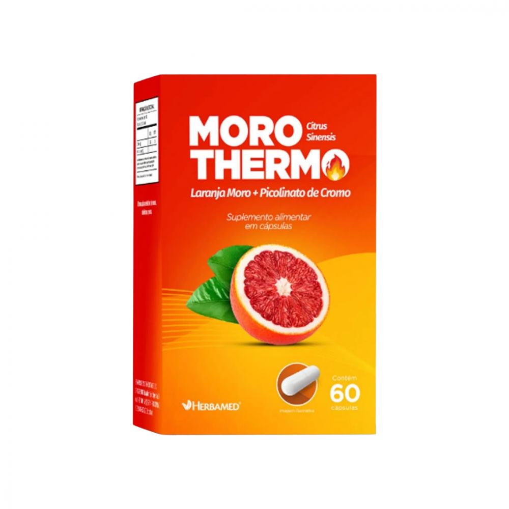 Moro Thermo 60 caps Herbamed - SQUELETTO - Squeletto Suplementos