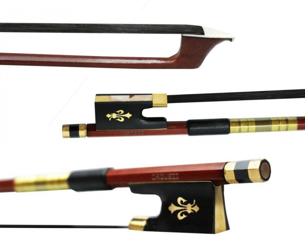 Arco Violino 4/4 Flor-de-lis | Crina Preta - Sstrings