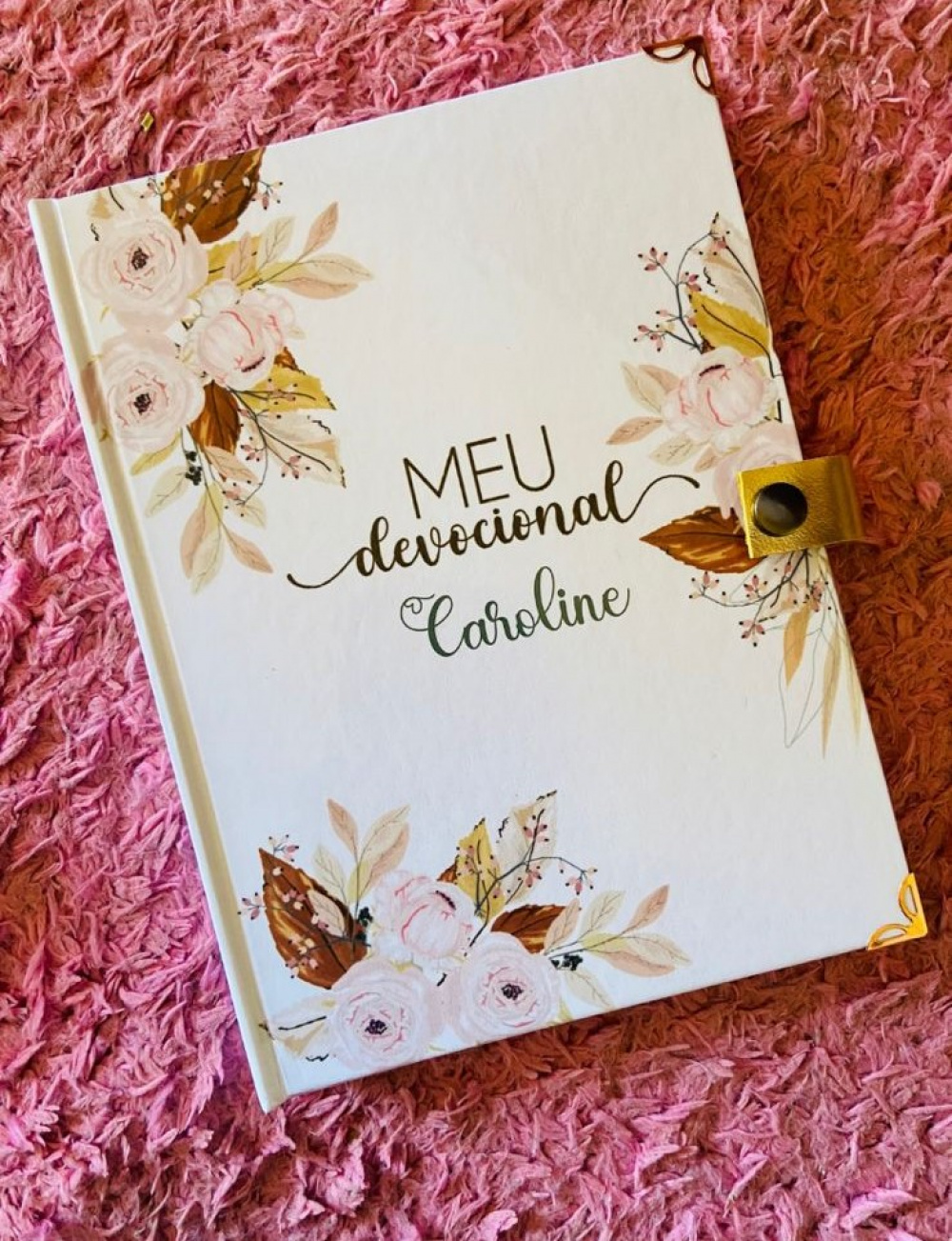 CADERNO DEVOCIONAL PERSONALIZADO - Luz Em Papel