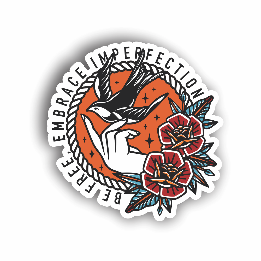 IMPERFECTION - OLD SCHOOL - STICKER BOSS