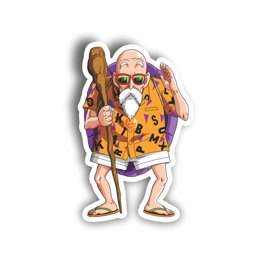 KAME - DRAGON BALL - STICKER BOSS