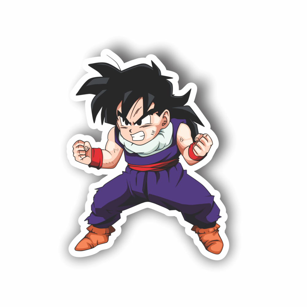KID GOHAN - DRAGON BALL - STICKER BOSS