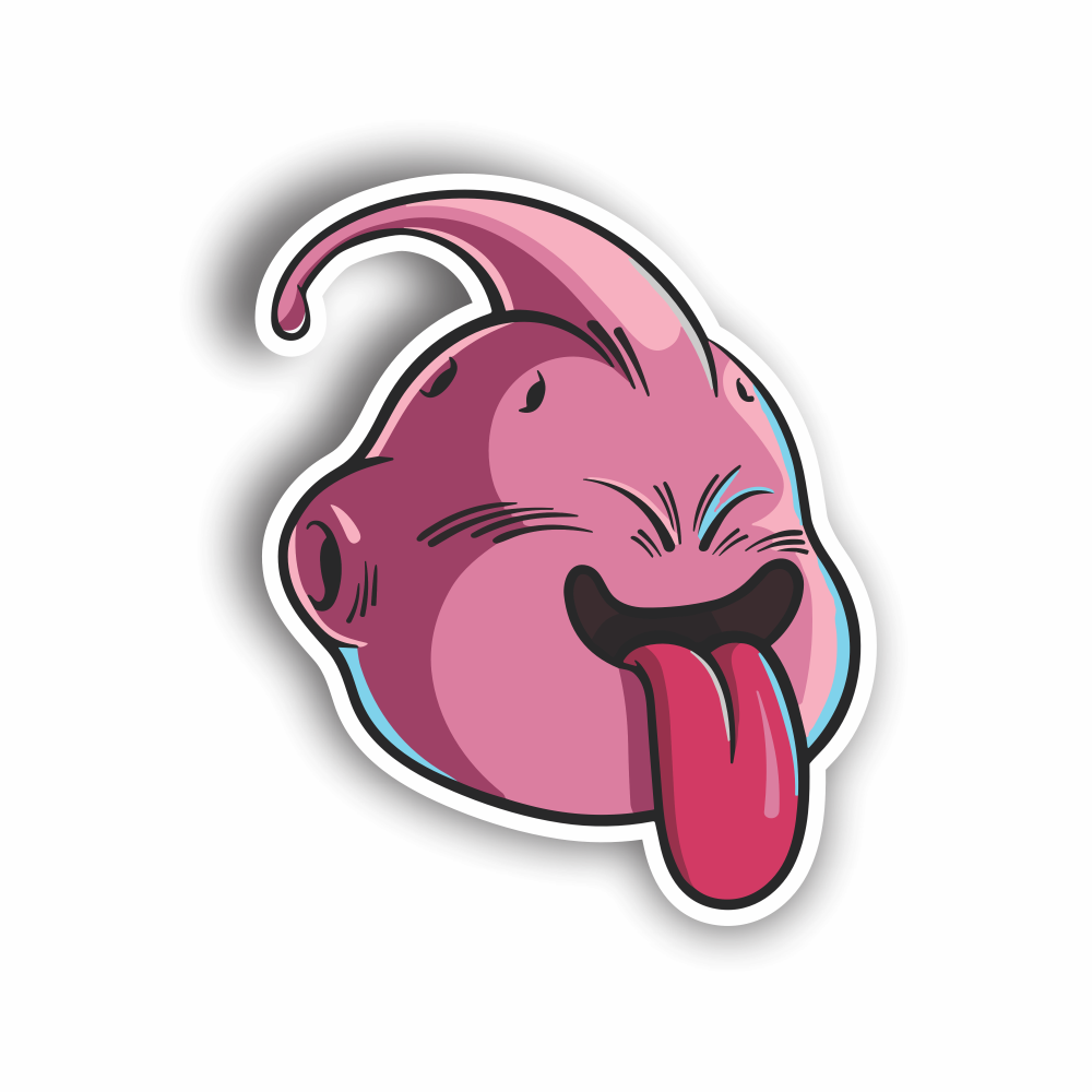 MAJIN BOO HEAD - DRAGON BALL - STICKER BOSS