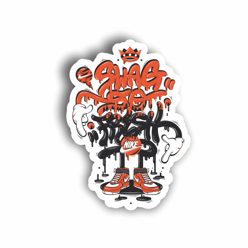 NIKE FRESH - STICKER BOSS