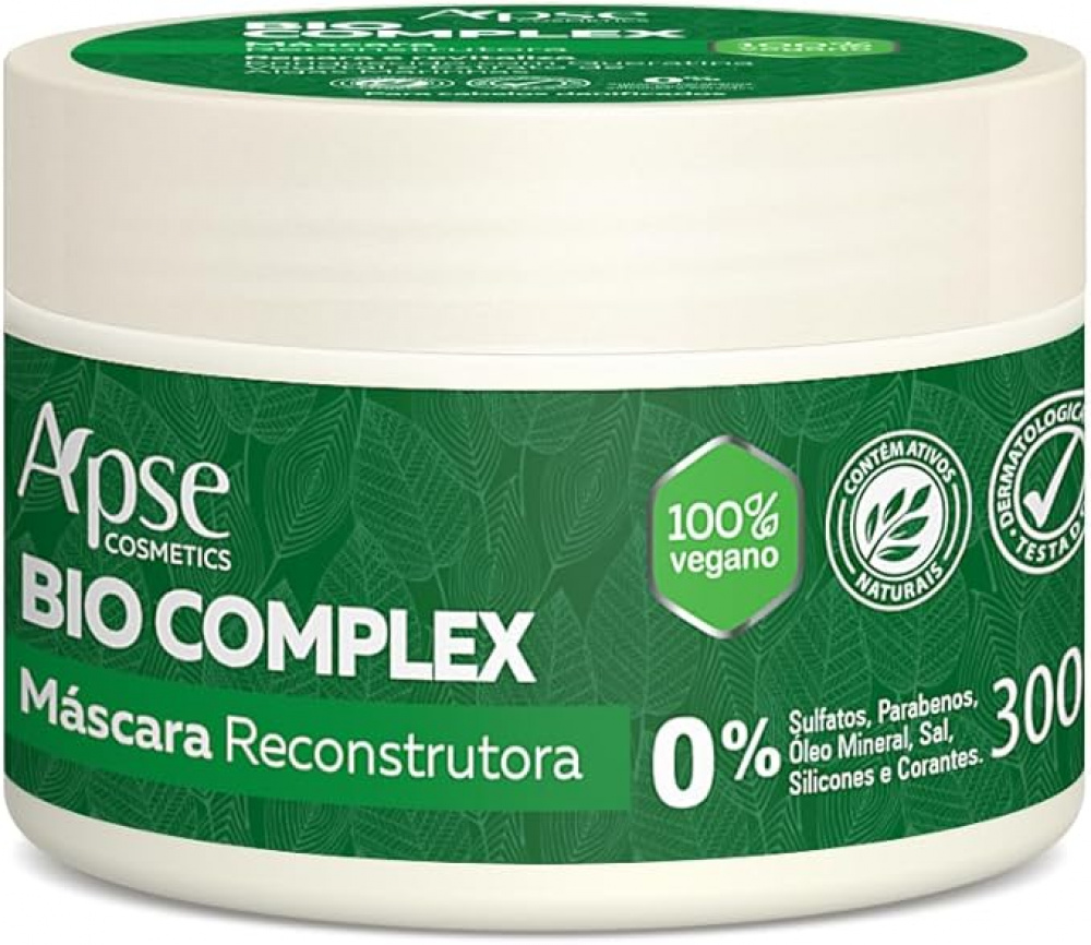 Máscara Bio Complex Reconstrução 300g - Apse Cosmetics - Fran Aires Store