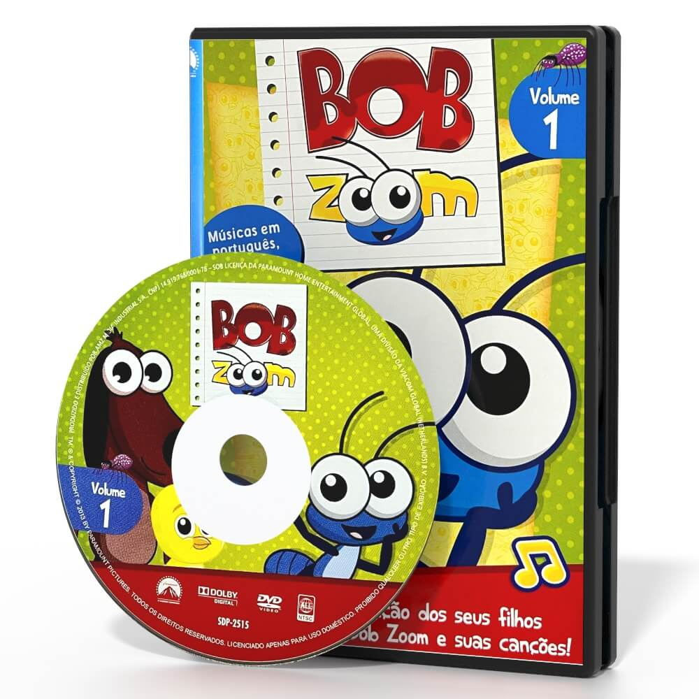 Bob zoom │ DVD - StudioVHS.tv│Fita VHS para Digital
