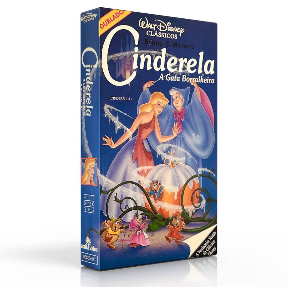 Cinderela a Gata Borralheira │Cinderella│FITAS VHS - StudioVHS.tv│Fita VHS para Digital