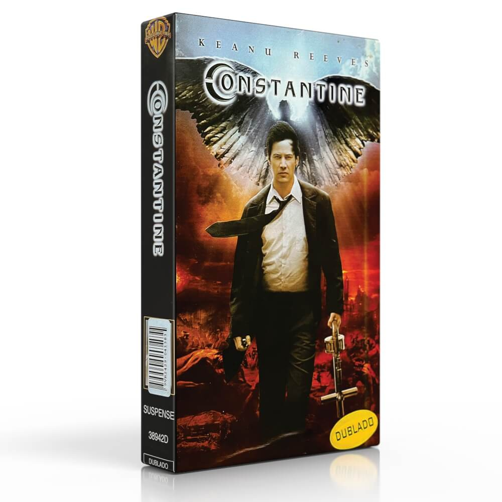 Constantine│Fita VHS - StudioVHS.tv│Fita VHS para Digital