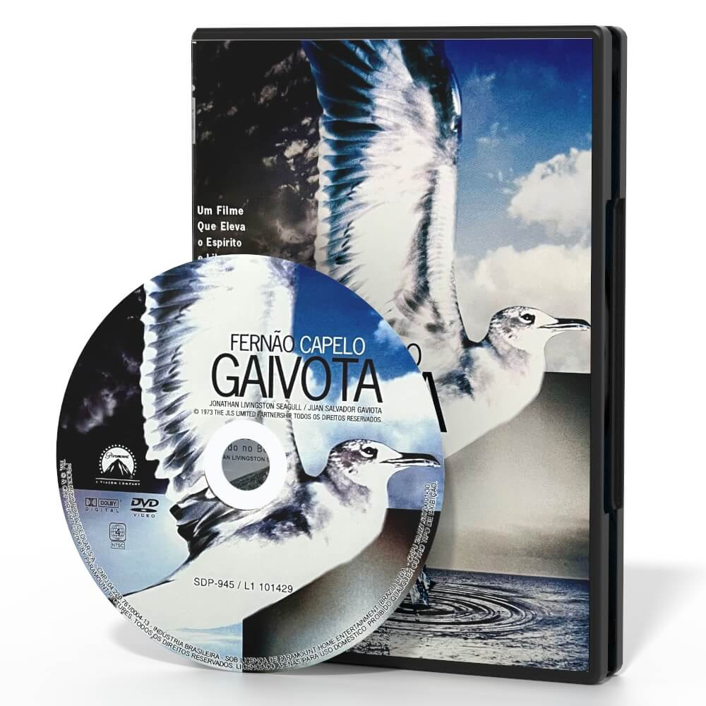 Gaivota │ Fernão Capelo │DVD - StudioVHS.tv│Fita VHS para Digital