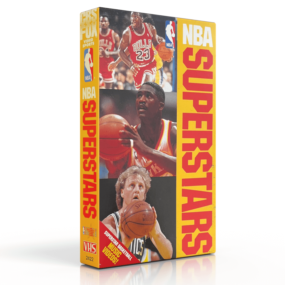 NBA SUPERSTARS- VHS - StudioVHS.tv│Fita VHS para Digital