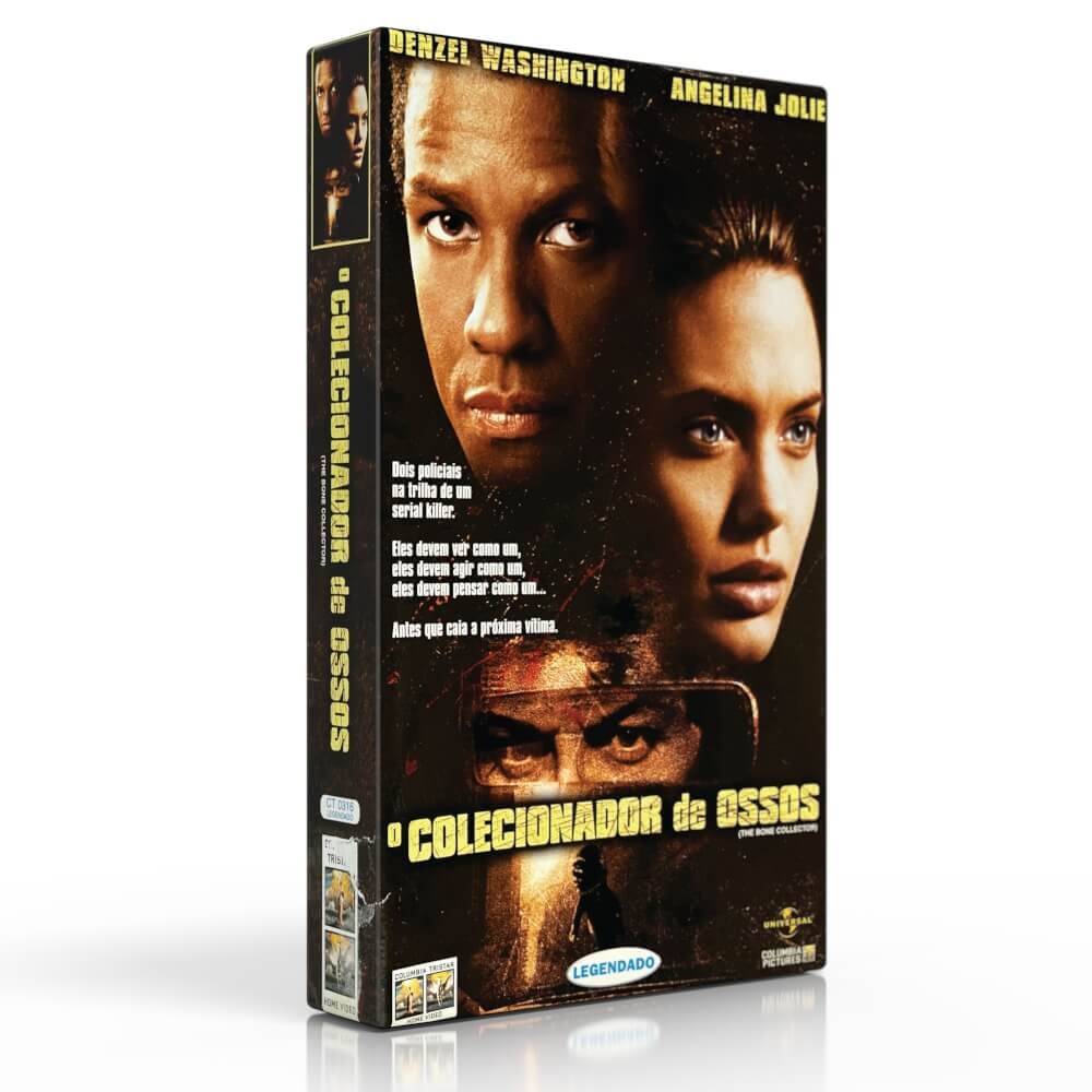 O Colecionador de Ossos │Fita VHS - StudioVHS.tv│Fita VHS para Digital