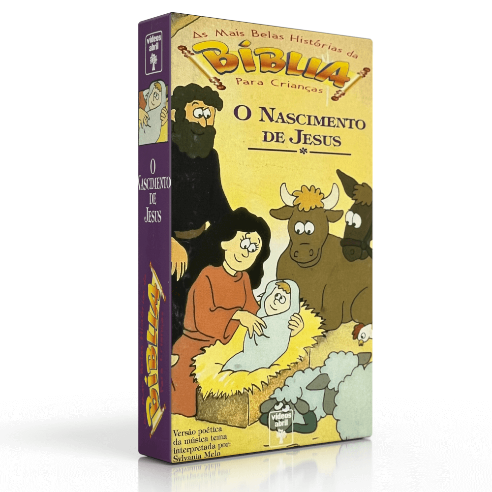 O Nascimento de Jesus │Fita VHS - StudioVHS.tv│Fita VHS para Digital