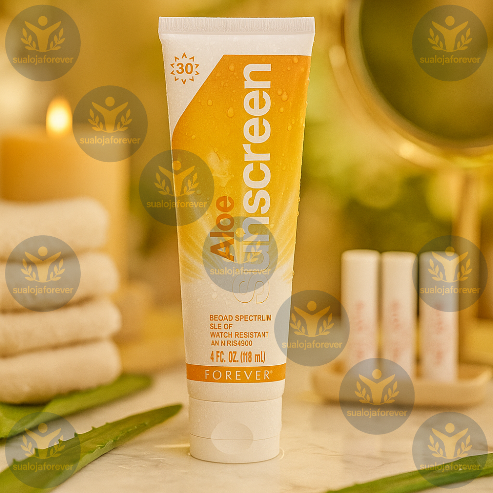 Aloe Sunscreen FPS 30: Proteção Solar com Aloe Vera Hidratante ...