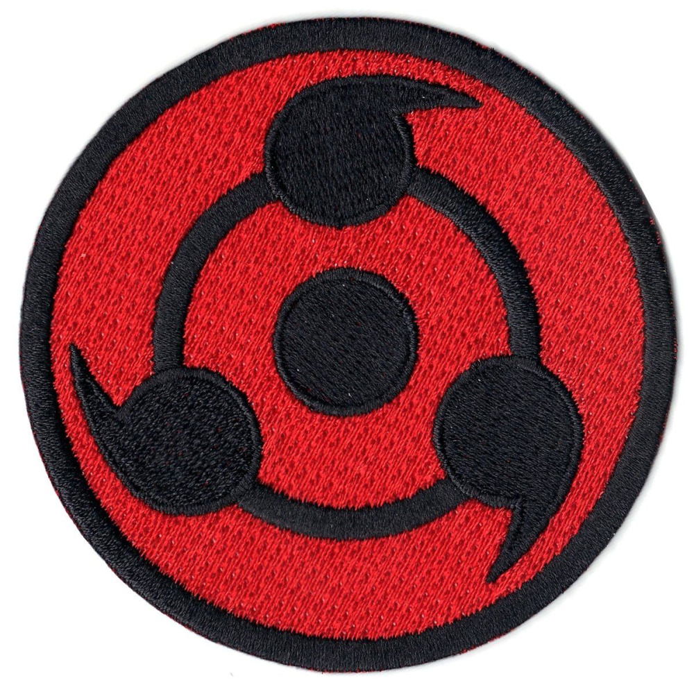 Patch Bordado Sharingan Naruto Shippuden - Kilian Bordados