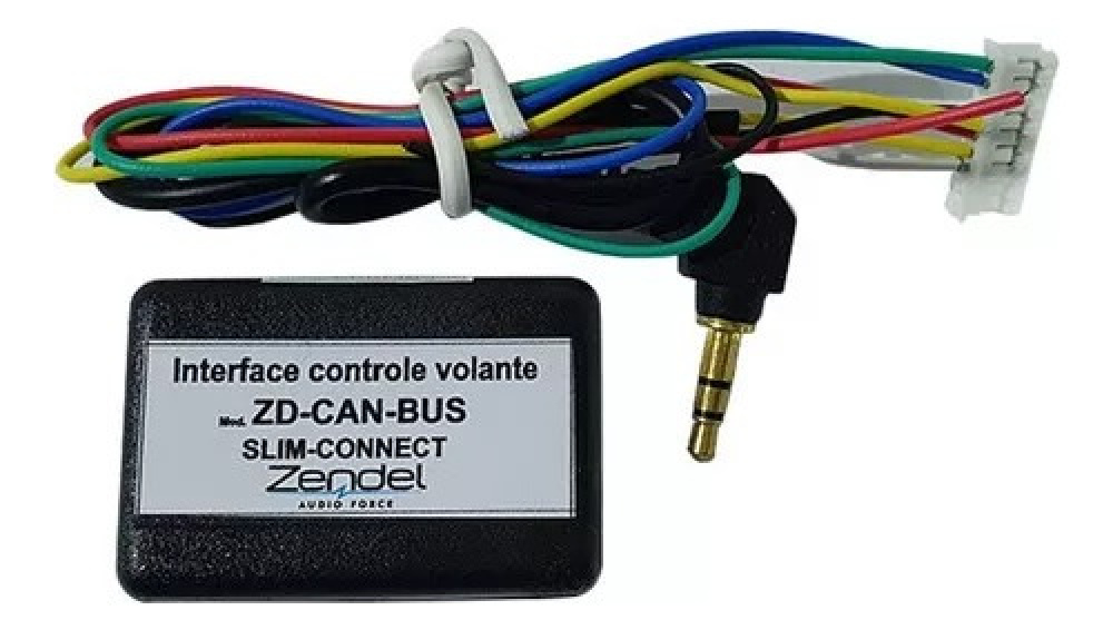 Interface Controle De Volante Zendel Zd-can-bus Slim-connect - Supersom ...
