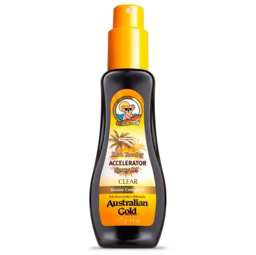 Spray Bronzeador Australian Gold Accelerator Clear 125ml - LAVAII ELA