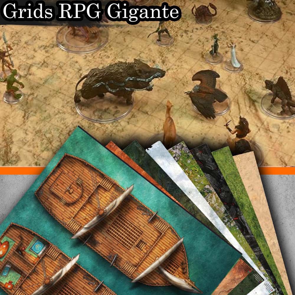 GRIDS DE RPG EM TECIDO - TABULEIRO BRASIL - Tabuleiro Brasil a sua loja ...