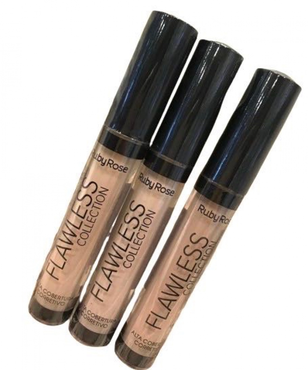 Corretivo Alta Cobertura Flawless - Ruby Rose - Talinda Make Up Corretivo Alta Cobertura Flawless - Ruby Rose - Talinda Make Up