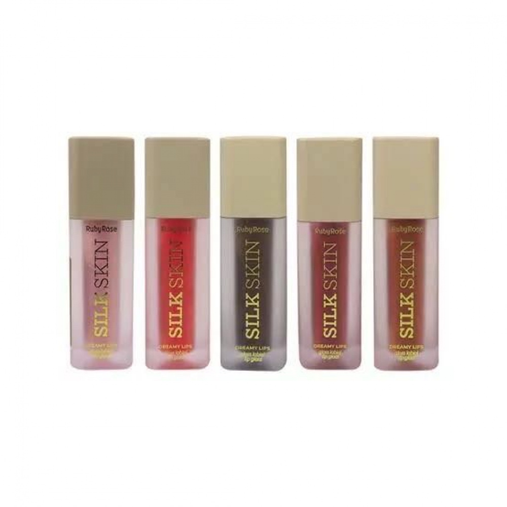 Gloss Labial Dreamy lips Silk Skin - Ruby Rose - Talinda Make Up