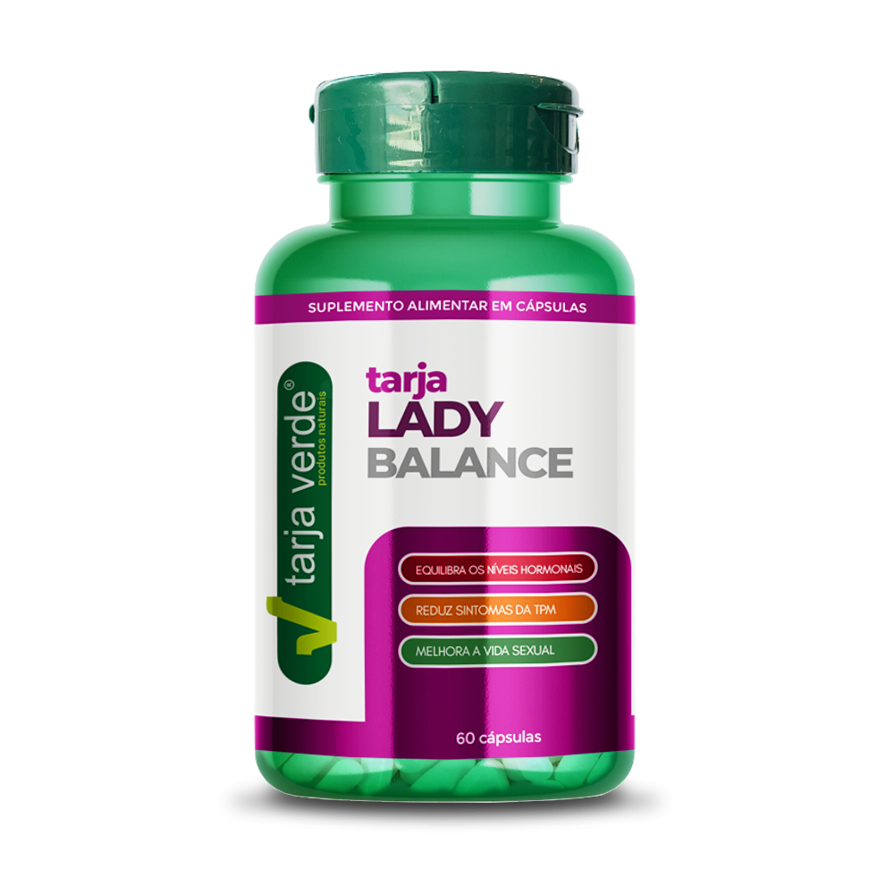 Tarja Lady Balance 60 Cápsulas - Tarja Verde