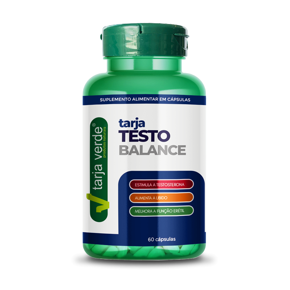 Pró Hormonal Natural - Tarja Testo Balance 60 Cápsulas Pronta Entrega ...