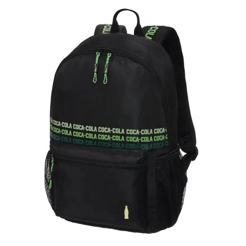 Mochila Coca Cola Discover Preta Escolar Juvenil Unissex - TAUIL MIX