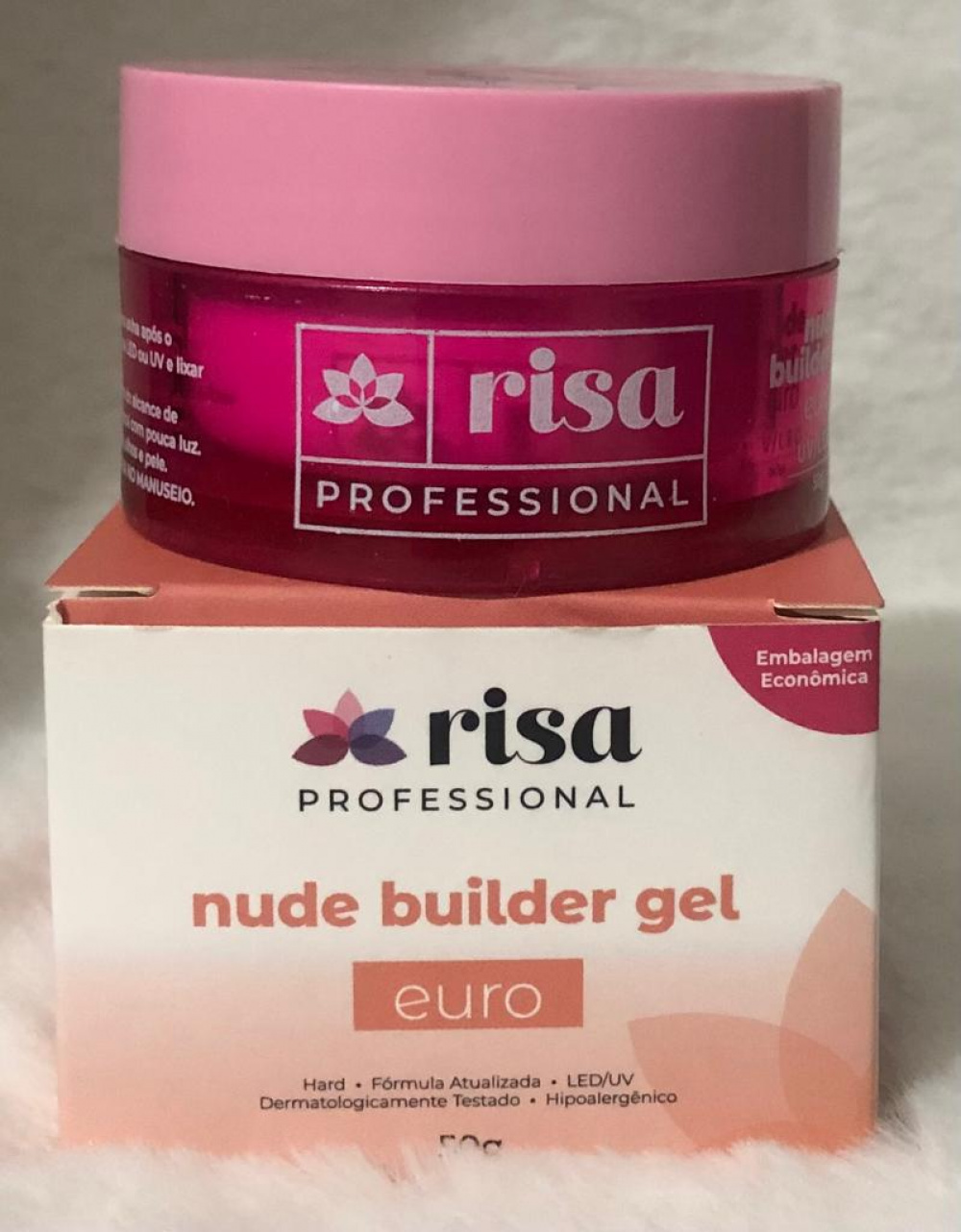 Gel Euro hard risa 50 ml - TCM minas cosméticos