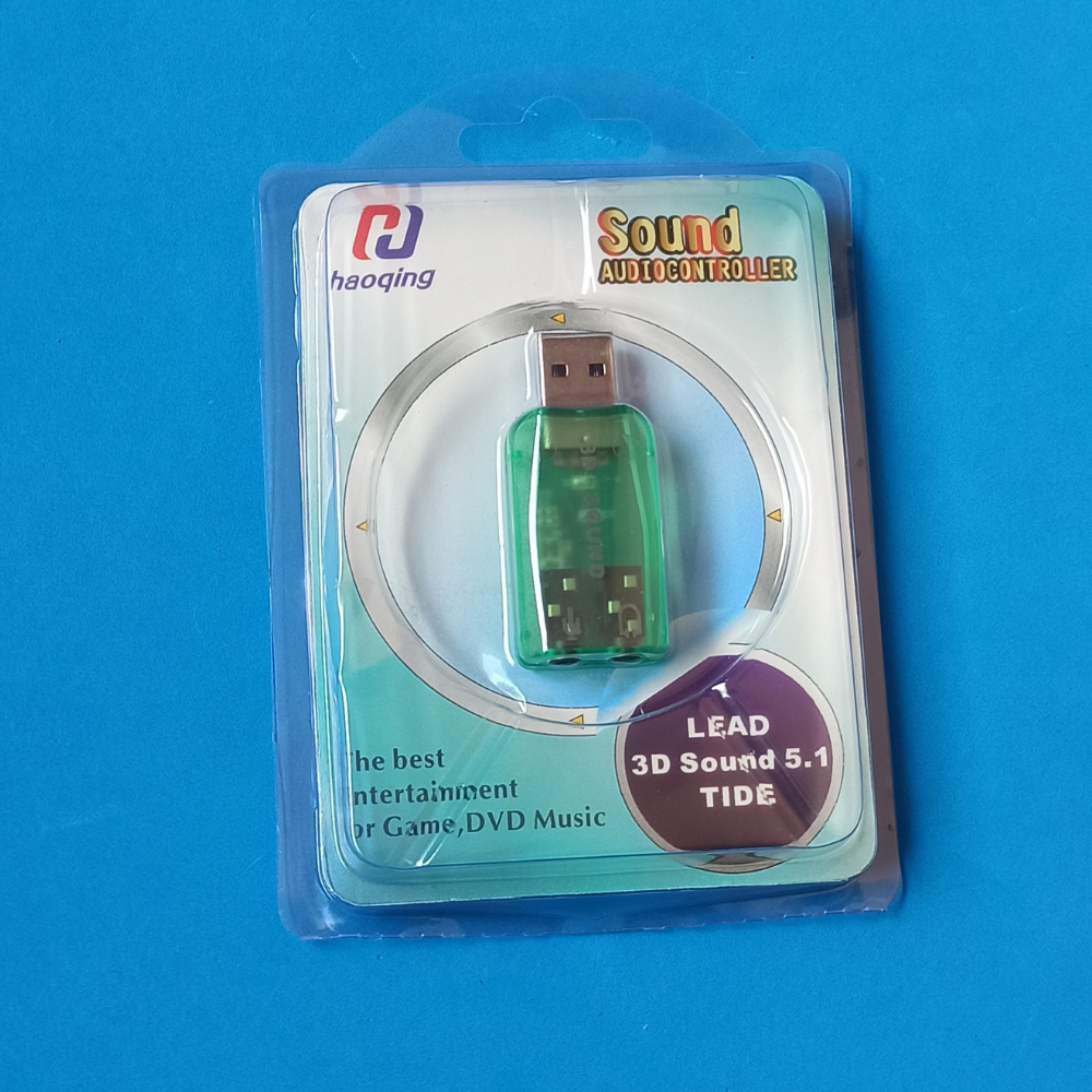 Placa de áudio USB. - Tech Tudo Campina