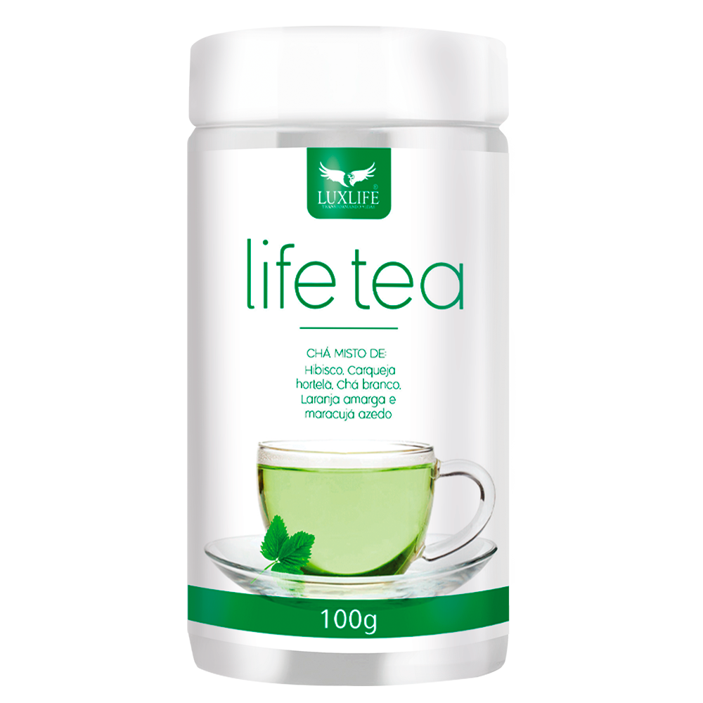 LIFE TEA - 100g - LUXLIFE | LOJA VIRTUAL