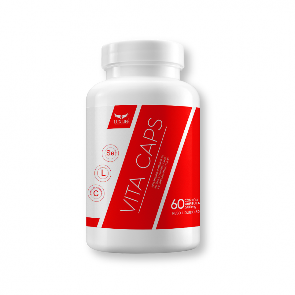 VITA CAPS - Potencialize sua vitalidade - LUXLIFE | LOJA VIRTUAL