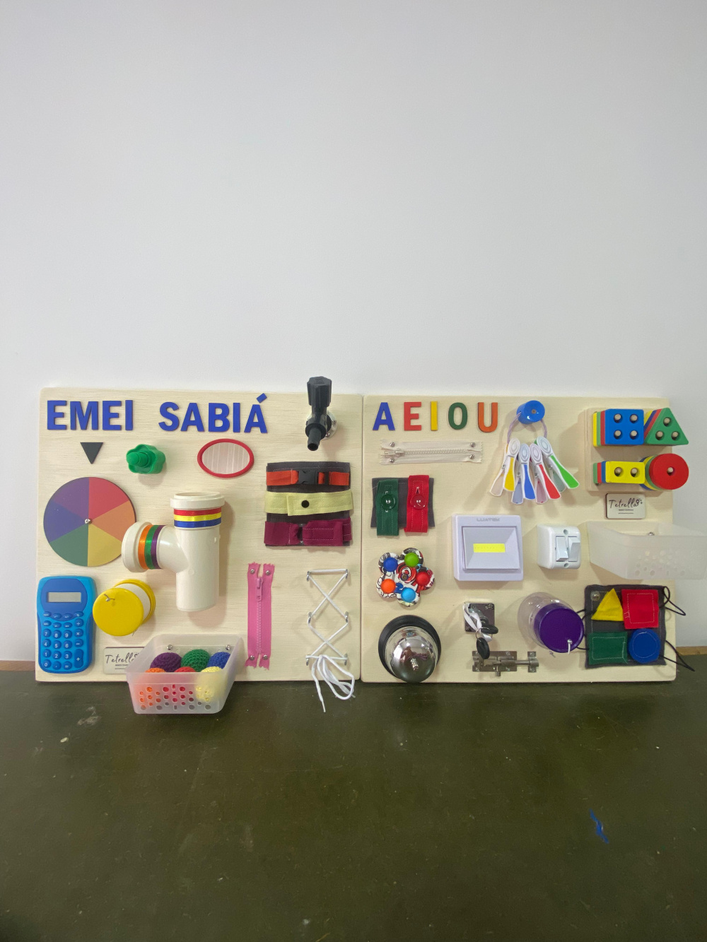 PAINEL DUPLO 88X40CM - MODELO 05 - Tetrella