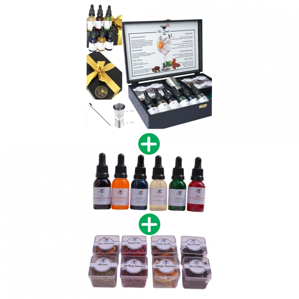 Kit Gin Completo. Super Combo com Desconto na The Drink - The Drink Gin ...