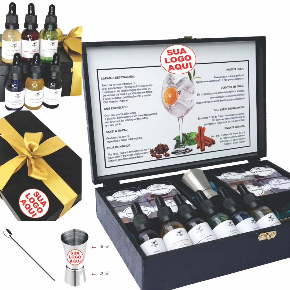 Kit Gin para presente de clientes e funcionários | THE DRINK GIN - The ...