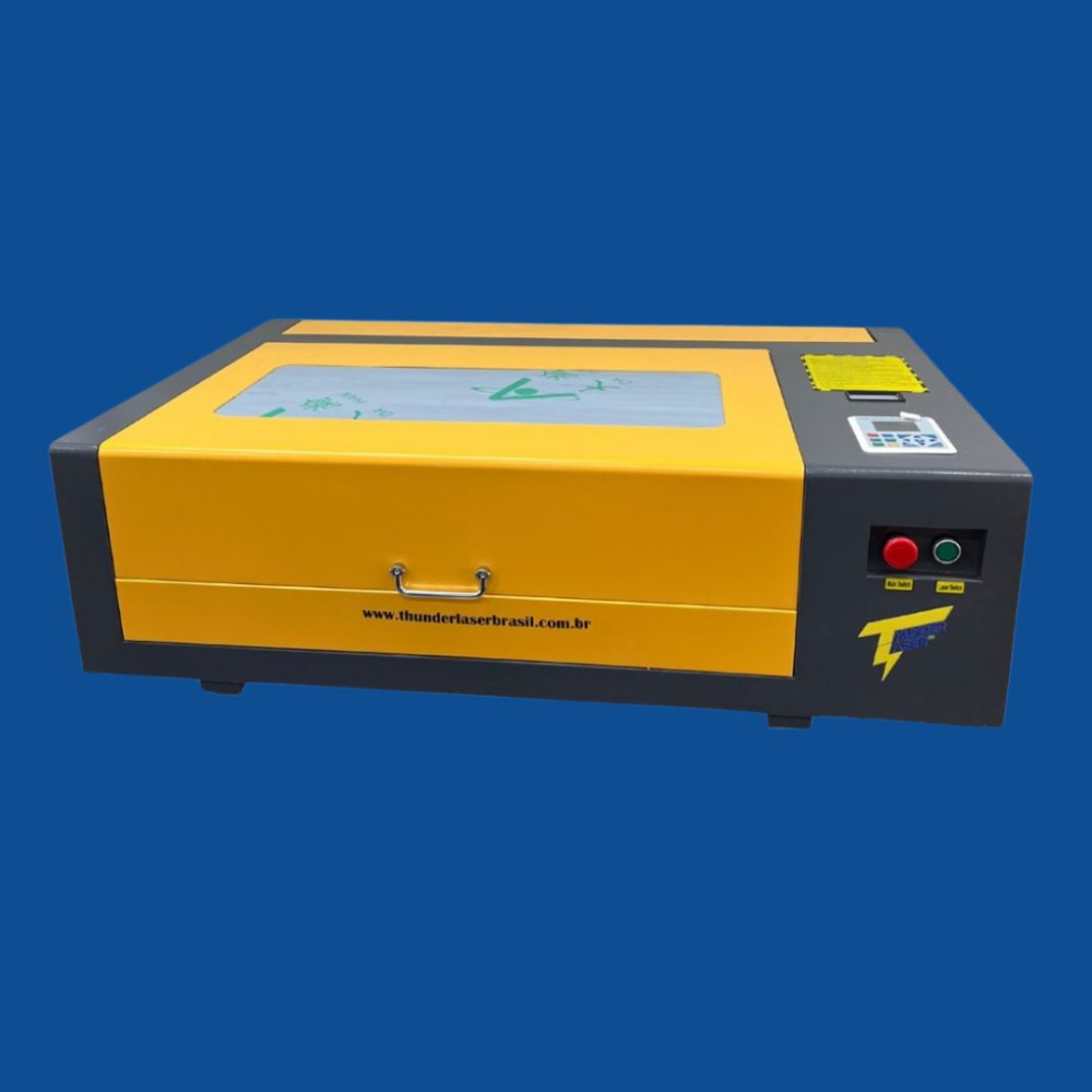 Maquina C02 6040 80w Bancada - Thunder Laser Brasil - Thunder Laser Brasil