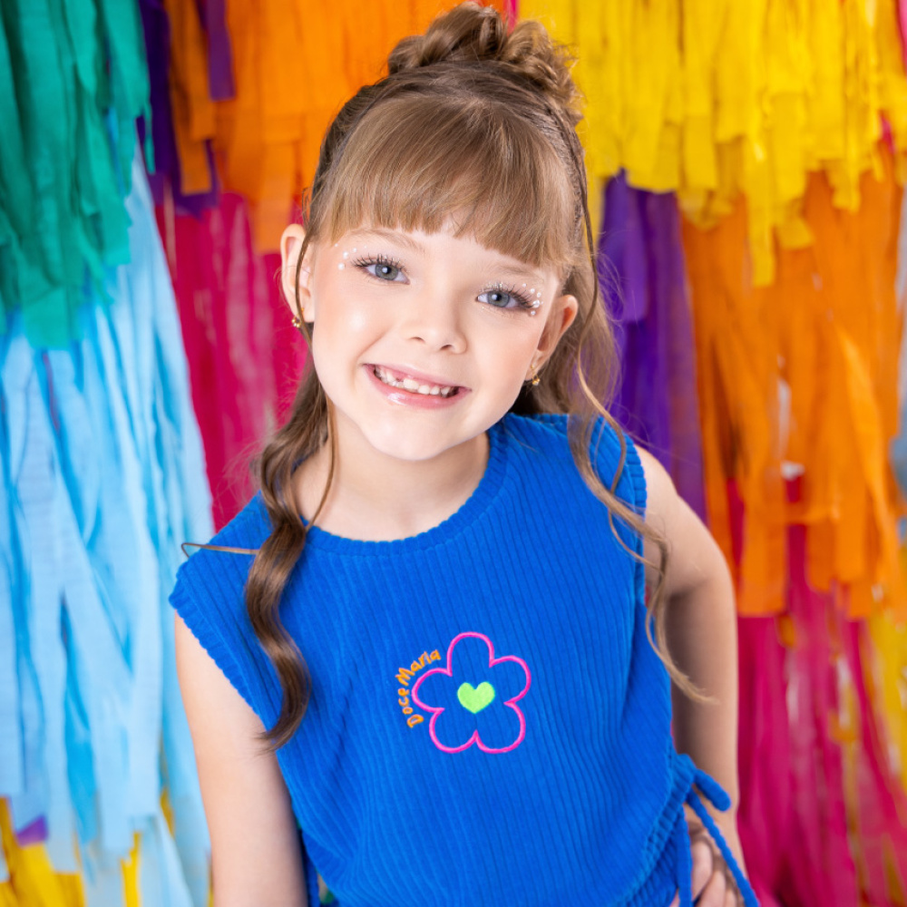 Conjunto Michella - Cores de Maria / Moda Infantil Atacado e Varejo