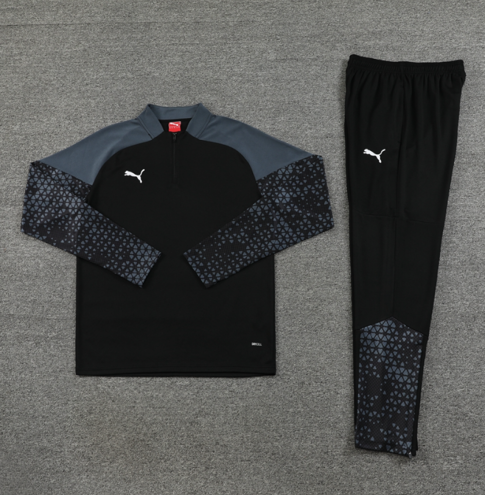 Conjunto Puma Treino Blusa e Calça - Preto - Torres Imports