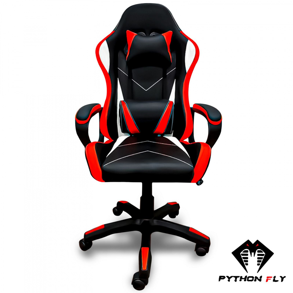 Cadeira Gamer Ergonômica Lite Python Fly - Vermelha - Trs Tech