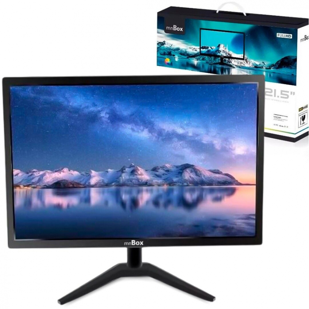 Monitor Gamer para PC LED 1920X1080 Tela 21.5 Polegadas MnBOX - D-MN003 ...