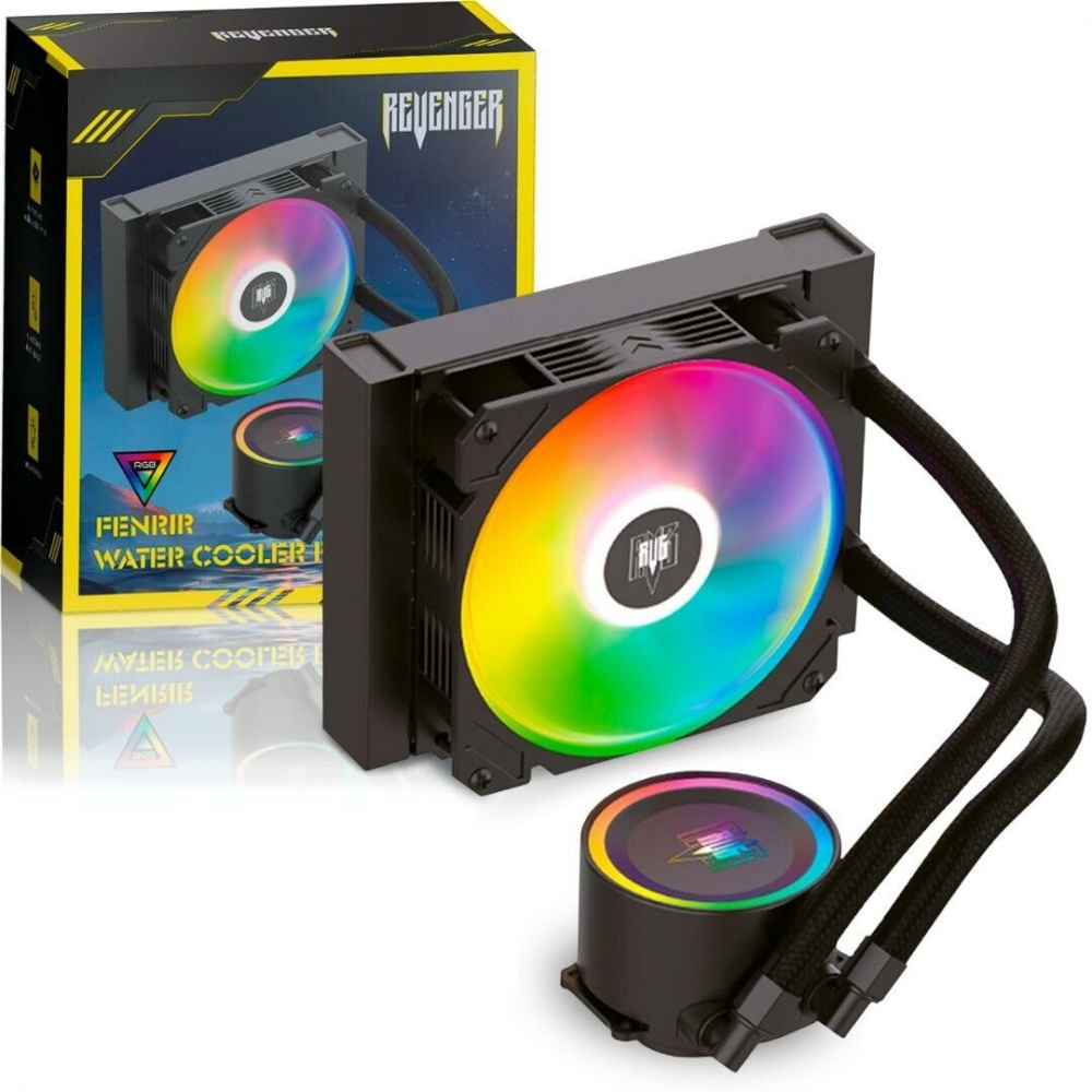 Water Cooler RGB FENRIR para Processador Intel AMD 120mm REVENGER - G ...