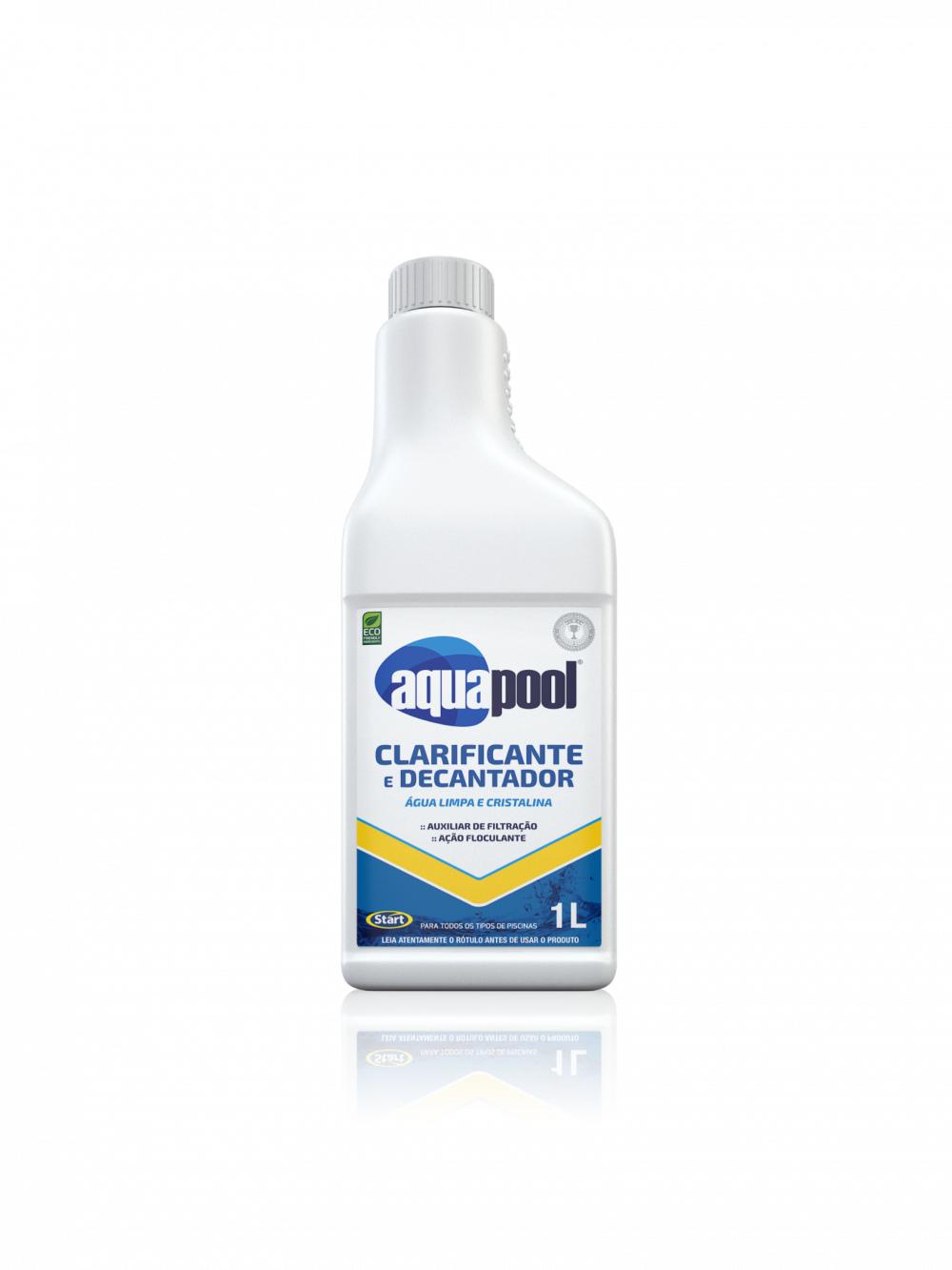 Clarificante e Decantador líquido Aquapool 1L - Unishop Uberaba